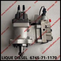 China FUEL PUMP 6745-71-1170 , 6745711170 , GENUINE KOMATSU DIESEL INJECTION PUMP 6745 71 1170 /6745-71-1170 for sale