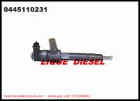 China 0 445 110 231  Genuine fuel injector 0445110231 for Chevrolet 93342272, MWM 940704640034, VW 2P0 130 201, 2P0130201 for sale