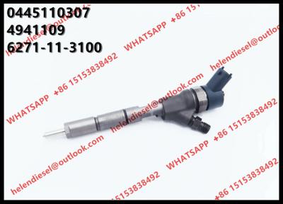 China 0445110307  injector 0 445 110 307 , KOMATSU INJECTOR 6271-11-3100 6271113100 FOR PC70-8 /PC30-8,  4941109 for sale