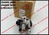 China New DENSO fuel pump 294000-2600 , 294000-2601,294000-2602 ,294000-0039 for ISUZU 8-98346317-0 ,8-98346317-1 , 8983463170 for sale