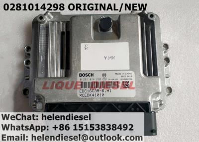 China New Original  ECU 0281014298 / 0 281 014 298 engine control unit EDC16C39-6.H1 / XCEDK41010 for sale