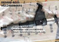 China Fuel Injector 095000-8011 / DENSO 8011/095000-801# / 9709500-801 original diesel injector for HOWO VG1246080051 for sale