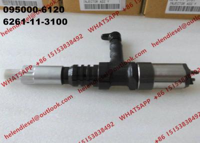 China Fuel Injector 095000-6120 / 095000-612#, Komatsu injector 6261-11-3100 , 6261113100 genuine and brand new for sale