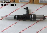 China Fuel Injector 095000-6120 / 095000-612#, Komatsu injector 6261-11-3100 , 6261113100 genuine and brand new for sale