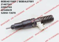 China Genuine unit injector BEBE4G15001, BEBE4L07001, 21467241 , 22052765 , 22340639 , 52850-13670,  VOE21467241 , VOE220 for sale
