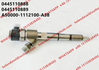China 0 445 110 888 , 0445110888,0445110889 genuine new diesel common rail injector for YU CHAI A50000-1112100-A38 ,A500001112 for sale