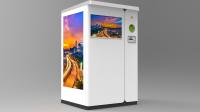 China Commercial  Supermarket Indoor Circle RVM 700 RVM Reverse Vending Machine for sale