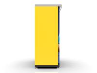 China Outdoor Circle RVM 737 RVM Recycling Machines LCD Screen Display for sale