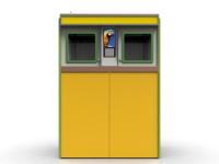 China Outdoor School RVM 731 RVM Recycling Machines customized for sale