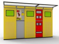 China Multi- Circle  RVM 707 RVM Recycling Machines Automatic Cutomerized Color for sale