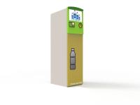 China Commercial Supermarket  Indoor Circle RVM 735 Rvm Reverse Vending Machine for sale