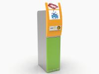 China Commercial Supermarket Indoor Circle RVM 733 Rvm Vending Machine for sale