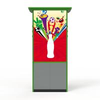 China Commercial Supermarket  Blade Advertising Recycling Machine for sale