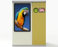 China Commercial Supermarket Indoor Circle RVM 710 Rvm Vending Machine for sale