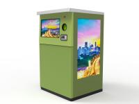 China Commercial Supermarket RVM Reverse Vending Machine Indoor Circle RVM 712 for sale