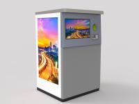 China Commercial Supermarket RVM Reverse Vending Machine Indoor Circle RVM 712 for sale