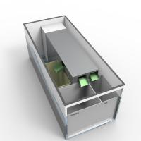 China Customized PET Bottle Can Recycling Machine RVM Reverse Vending Machine for sale