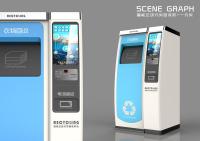 China Clothing Recycling Reverse Vending Machine And Vending Machine RVM for sale