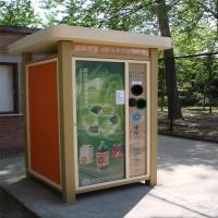 China Outdoor Plastic Bottle Recycling Vending Machine. Touch Screen, Advertising Display for sale