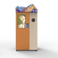 China Commercial Supermarket  Indoor Circle  RVM  759 Recycling Vending Machine for sale