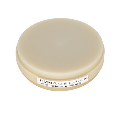 China Dental Multilayer Pmma Disc AG Artificial Teeth Denture 98mm / 95mm for sale