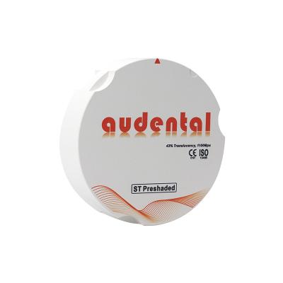 China Pre Shaded Vita Zirconia Dental CAD CAM Disc ST/DST Super Translucency for sale