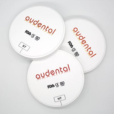 China Transparency Pre Shaded Dental Zirconia Block Super Translucency TUV for sale