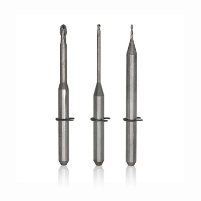 China D3 PMMA Zirconia Milling Bur K5 VHF Tungsten Carbide DC Coating for sale