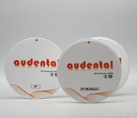 China 14mm Round Disc ST/DST Multilayer Zirconia Block Vita 16 Color Translucency for sale