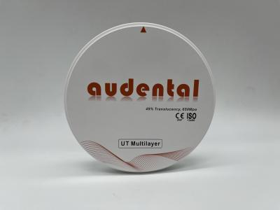 China Advanced UT/DUT Multilayer Dental Zirconia Block for Dental Lab for sale