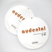 China 650-1100Mpa Strength Zirconia Blocks CAD CAM Disc 20 Colors For Dental Lab By Audental for sale