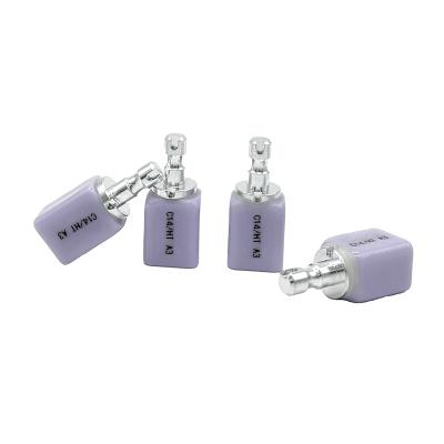 China Audental Dental Lab Materials Glass Ceramic Zirconia Block Lithium Disilicate Block Ingot for Dental Restoration for sale