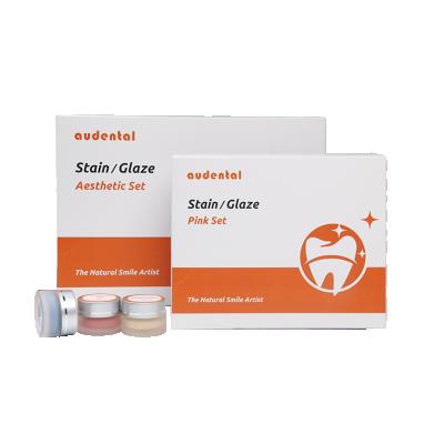 China Dental Lab Equipment with stain and glaze paste sets that support workflow and precise esthetic finishing for full contour zirconia for sale