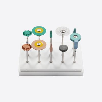 China Zirconia Polishing Bur professional diamond dental tool for polishing zirconia pmma wax with ce certification and five for sale