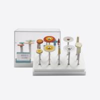 China Zirconia Polishing Bur professional diamond dental tool for polishing zirconia pmma wax with ce certification and five for sale