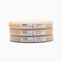 China Dental Pmma Block Pink A2 Denture Base Gum Shade for Temporary Crowns Bridges Full Dentures Frameworks Milling Size 98mm 95mm for sale