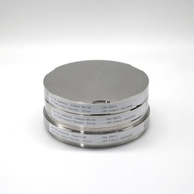 China Durable Cobalt Chrome Block alloy disc for dental milling providing high tensile strength corrosion resistance and performance for sale