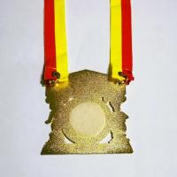 China German Style Carnival Medal Diecast 2.5mm Zinc Alloy with White Felt Back for Clubs for sale