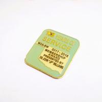 China Anniversary Custom Soft Enamel Pins Epoxy Coated With 2 Posts For Awarding Member for sale