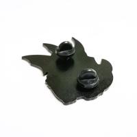 China Custom Glitter Enamel Lapel Pin Vaporeon Design 2x1.5 Inch Iron with Rubber Clutch for sale