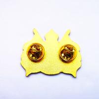 China Gold Zinc Alloy Knight Custom Hard Enamel Pins 1.5 Inch Die Cast Lapel Pins for sale