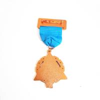 China Zinc Alloy Die Cast Copper Finishing Masonic Badge 55mm Height 3mm Thickness for Awards Souvenirs for sale