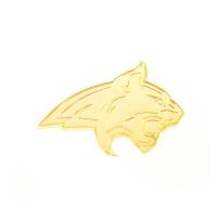 China 3 Inch Gold Zinc Alloy Diecasted Bottle Opener for Montana State University Fans for sale