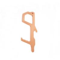 China Zinc Alloy Multi Functional Bottle Opener 91mm Copper Finish Diecasting for sale