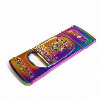 China Diecast Zinc Alloy Military Bottle Opener 100mm 3D USN Rainbow Finish for sale