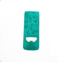 China Green Zinc Alloy 3D Chiefs Mess Bottle Opener Diecast 10mm Thick 100mm for sale
