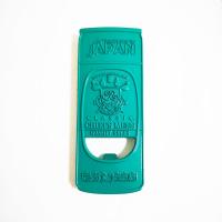 China Green Zinc Alloy 3D Chiefs Mess Bottle Opener Diecast 10mm Thick 100mm for sale