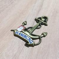China Custom 3D Anchor Fridge Magnets Zinc Alloy Die Cast Travel Souvenir 2.5cm for sale