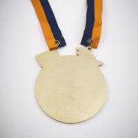 China Zinc Alloy Prince Carnival Medal Gold Plating Soft Enamel H85xW75mm Diecast for sale