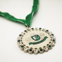 China 3D Soft Enamel Carnival Medal Back With Stickers Different Plating Options for sale